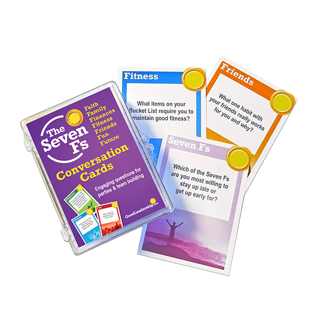 The Seven Fs Conversation Cards - Good Leadership