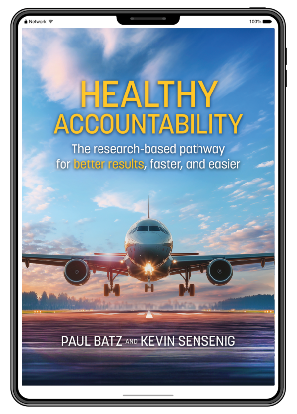 Healthy Accountability Preview eBook - Good Leadership